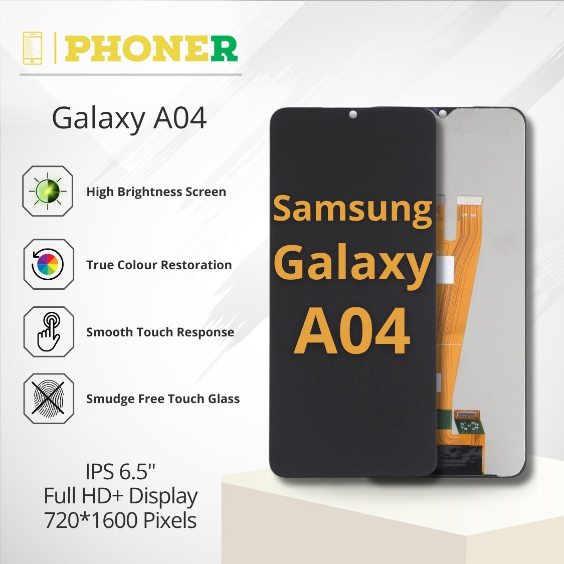 Samsung Galaxy A04 Lcd Display Folder - Elevate Your Visual Experience - Cash On Delivery