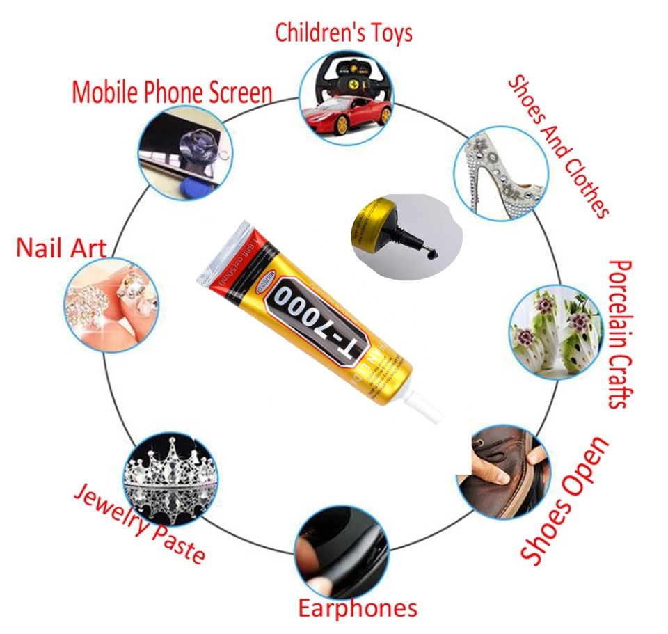 Black Glue For Installation Of Mobile Screen Display. | COD